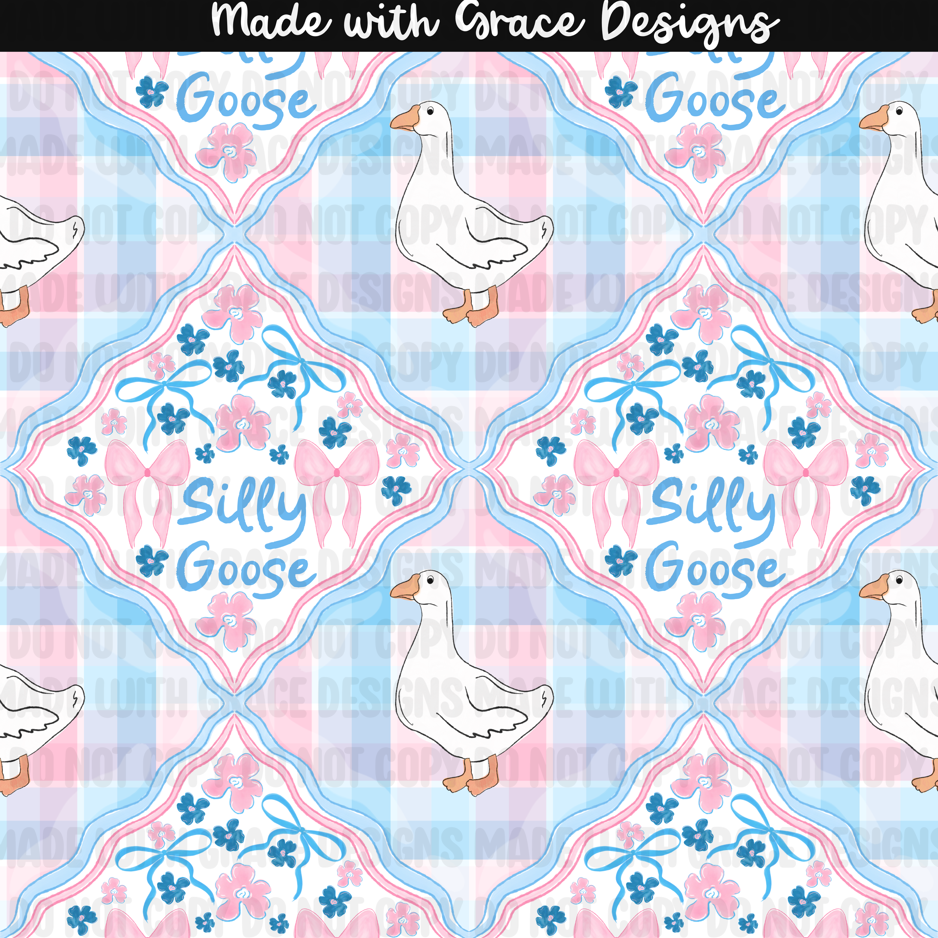 Silly Goose Seamless – Made with Grace Designs