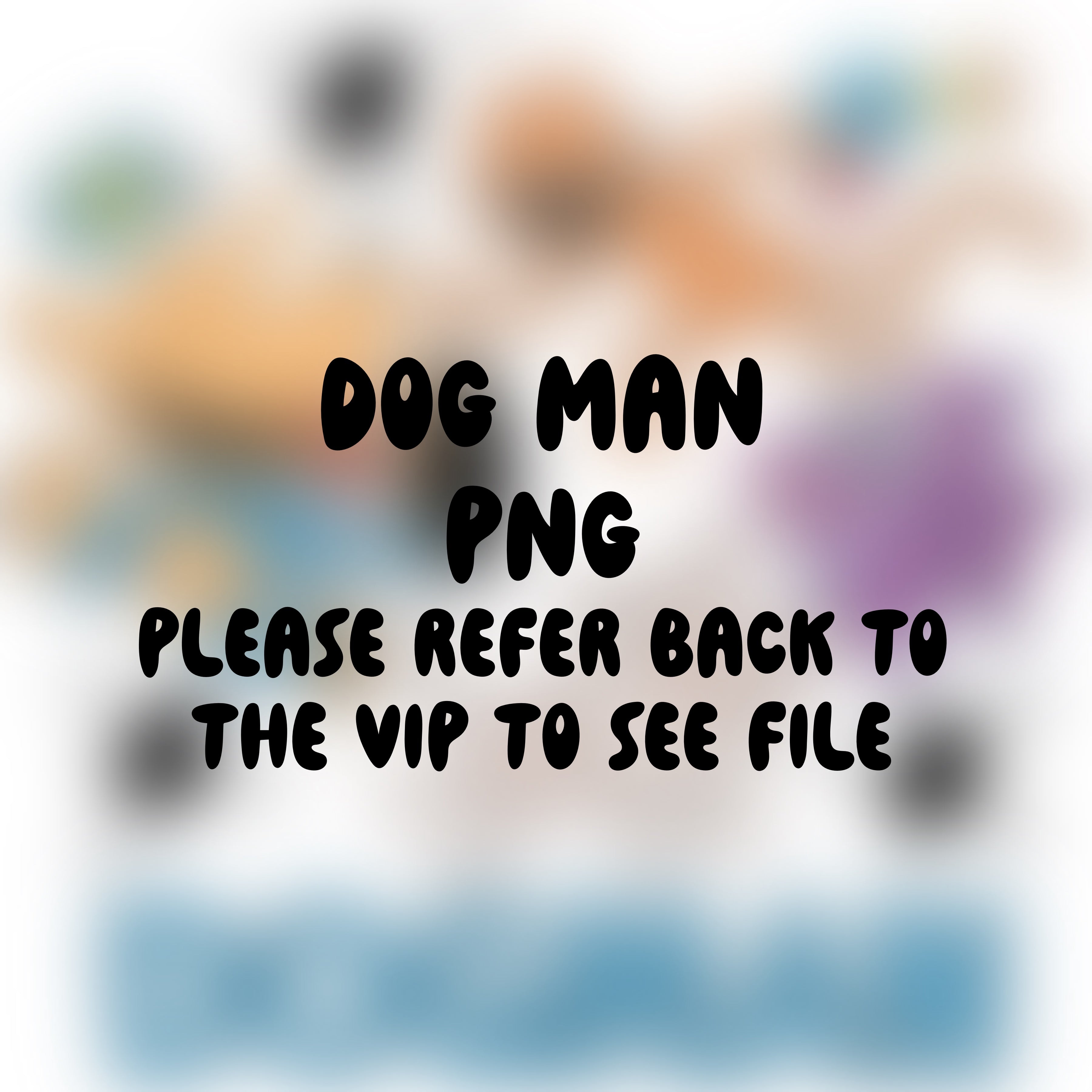 Dog man PNG – Made with Grace Designs