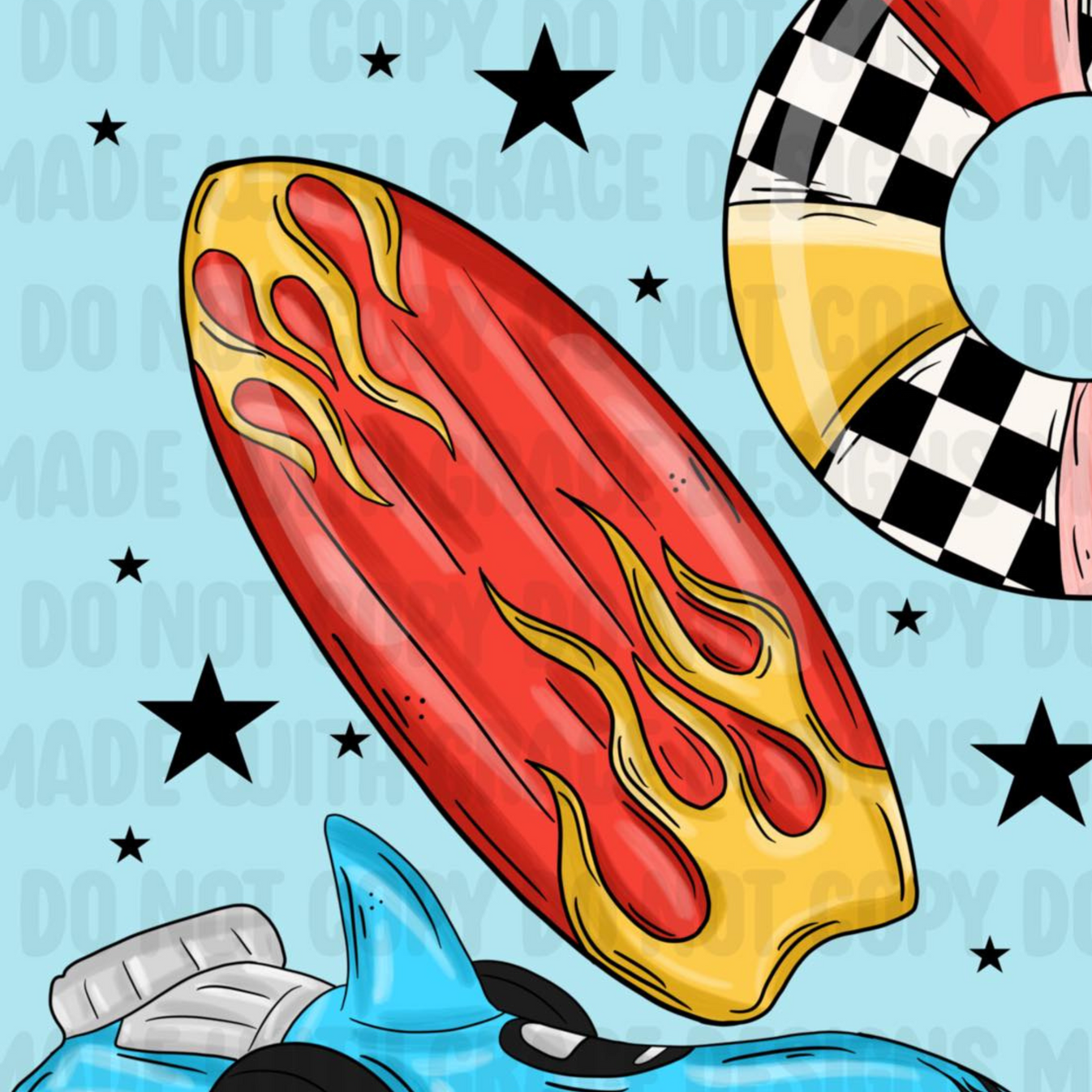 Racing Floaties PNG – Made with Grace Designs